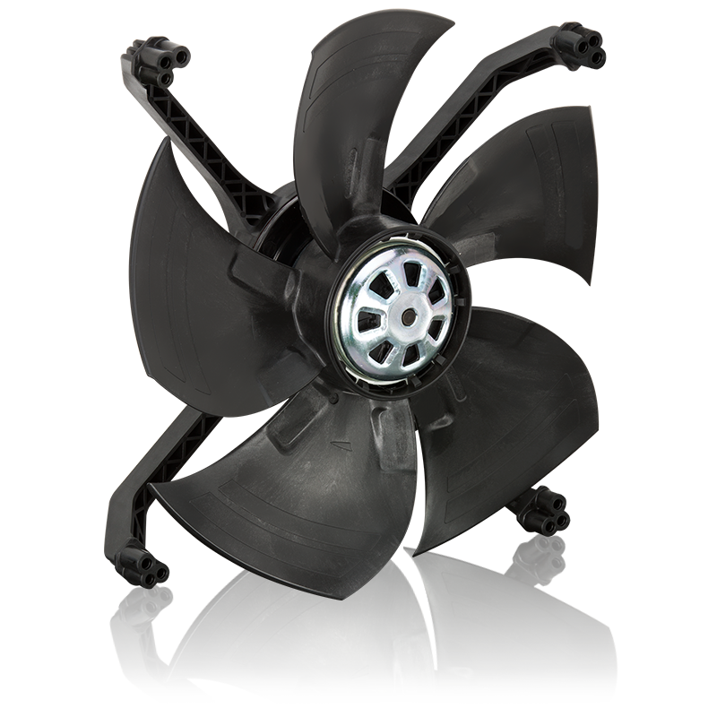 Energy-saving GreenTech EC axial fans for unit coolers