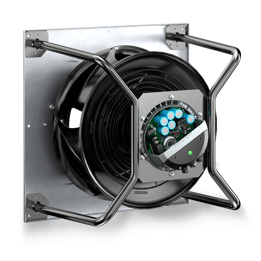 RadiPac EC centrifugal fans for ventilation and air conditioning technology