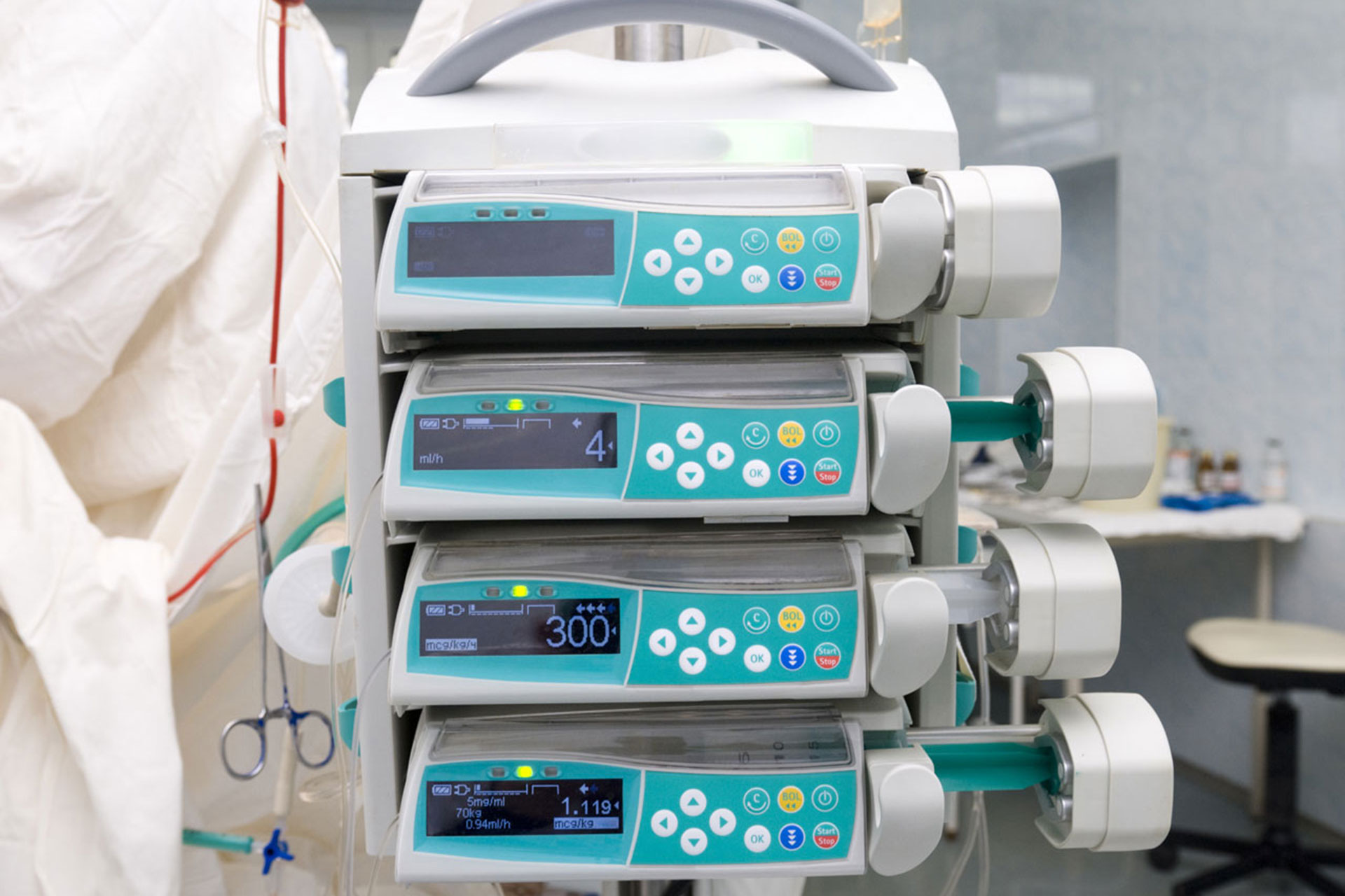 Drive and blower systems for medical technology