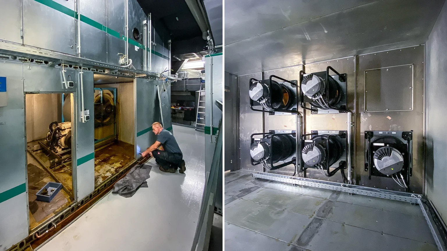 Retrofit of a hall ventilation system | ebm-papst SEA