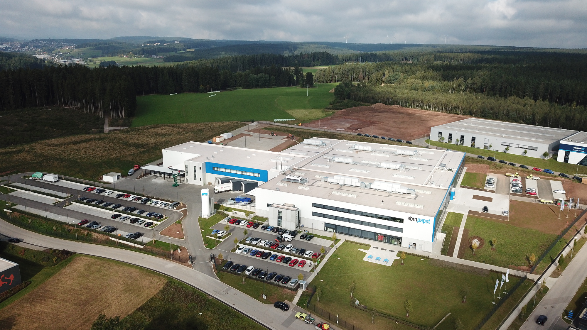 ebm-papst Completes Second Construction Phase