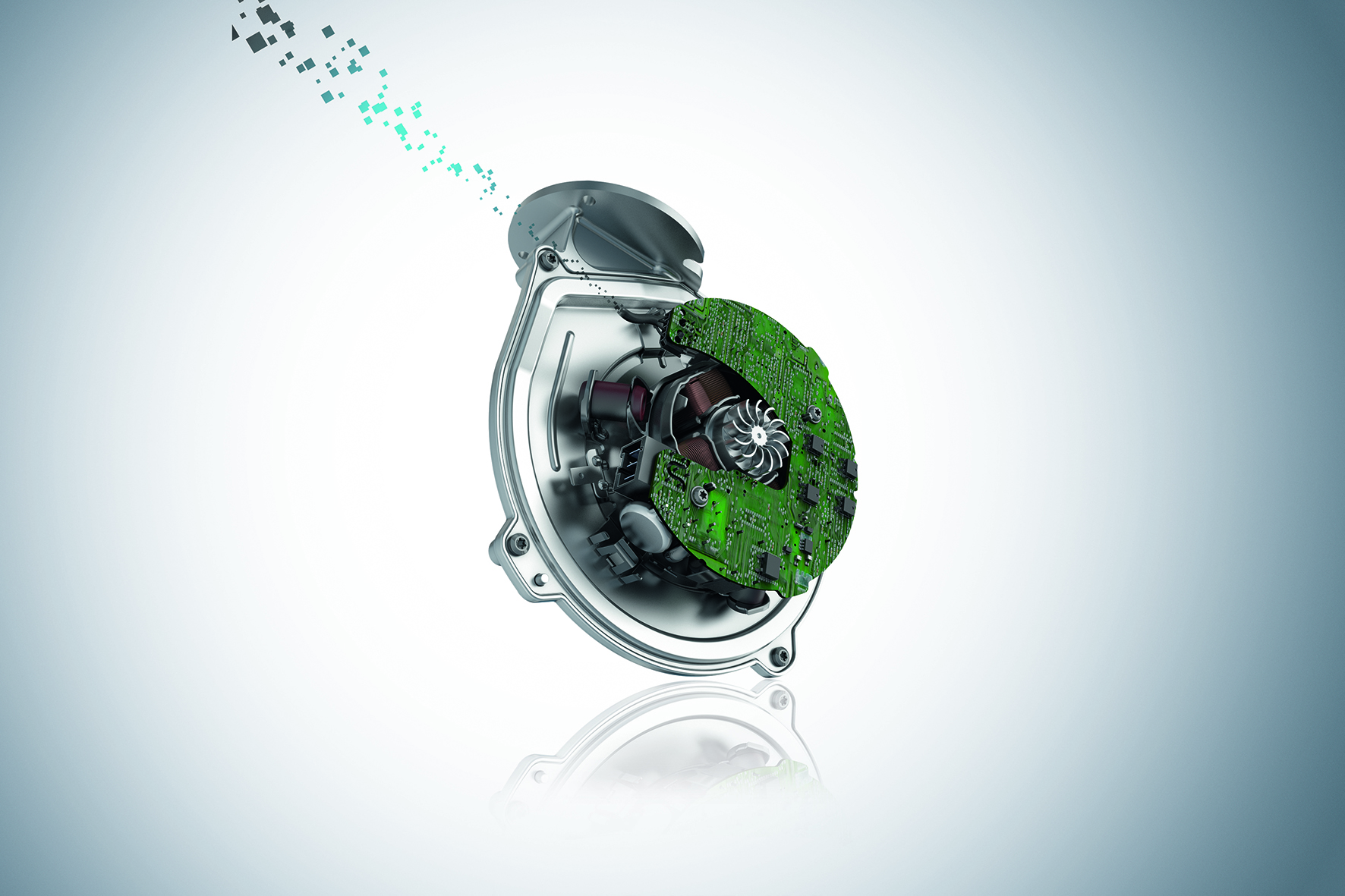 LIN-capable gas blowers for boilers