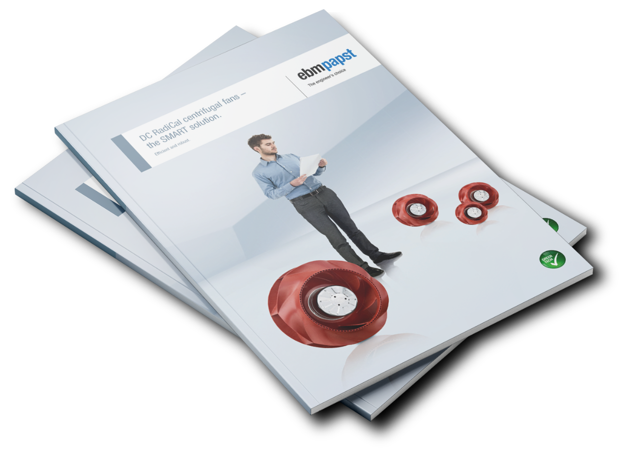 RadiCal DC centrifugal fans for IT hardware