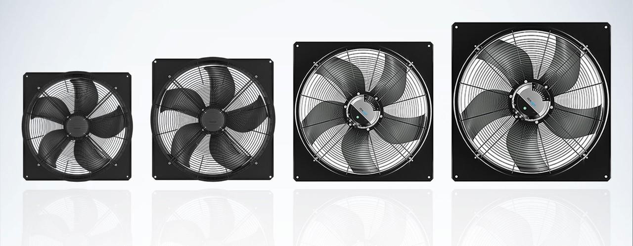 AxiBlade axial fans for ventilation and air conditioning technology